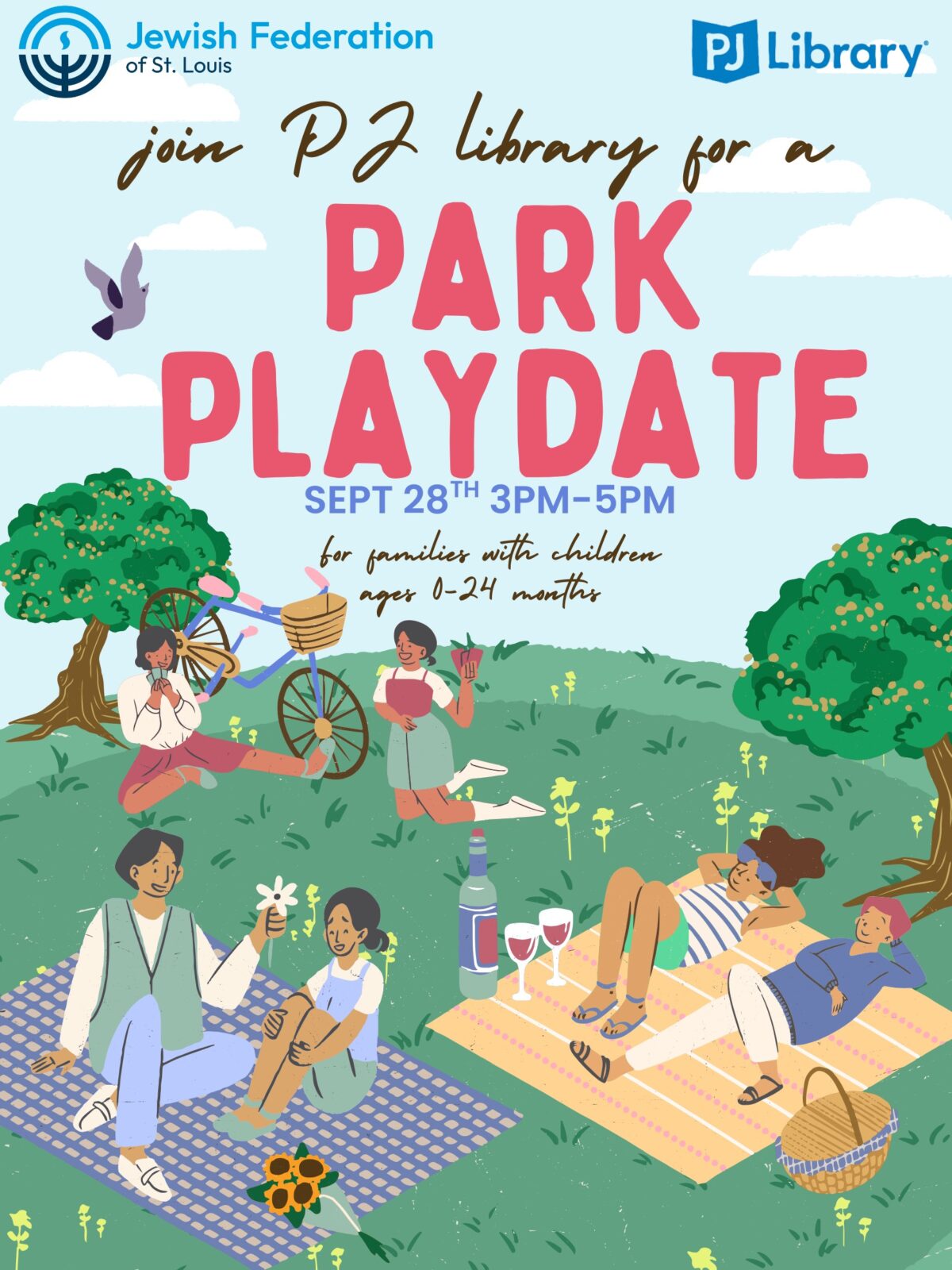 Join PJ Library for a Park Playdate! Ages 0-24 Months - Jewish ...