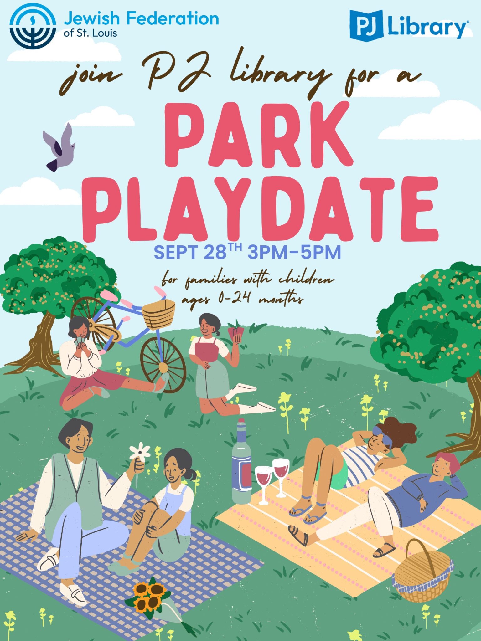 Join PJ Library for a Park Playdate! Ages 0-24 Months - Jewish ...